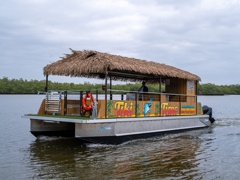 Tiki Boat Tours in Naples, Florida - Sand Dollar Tiki Tours in Naples, FL
